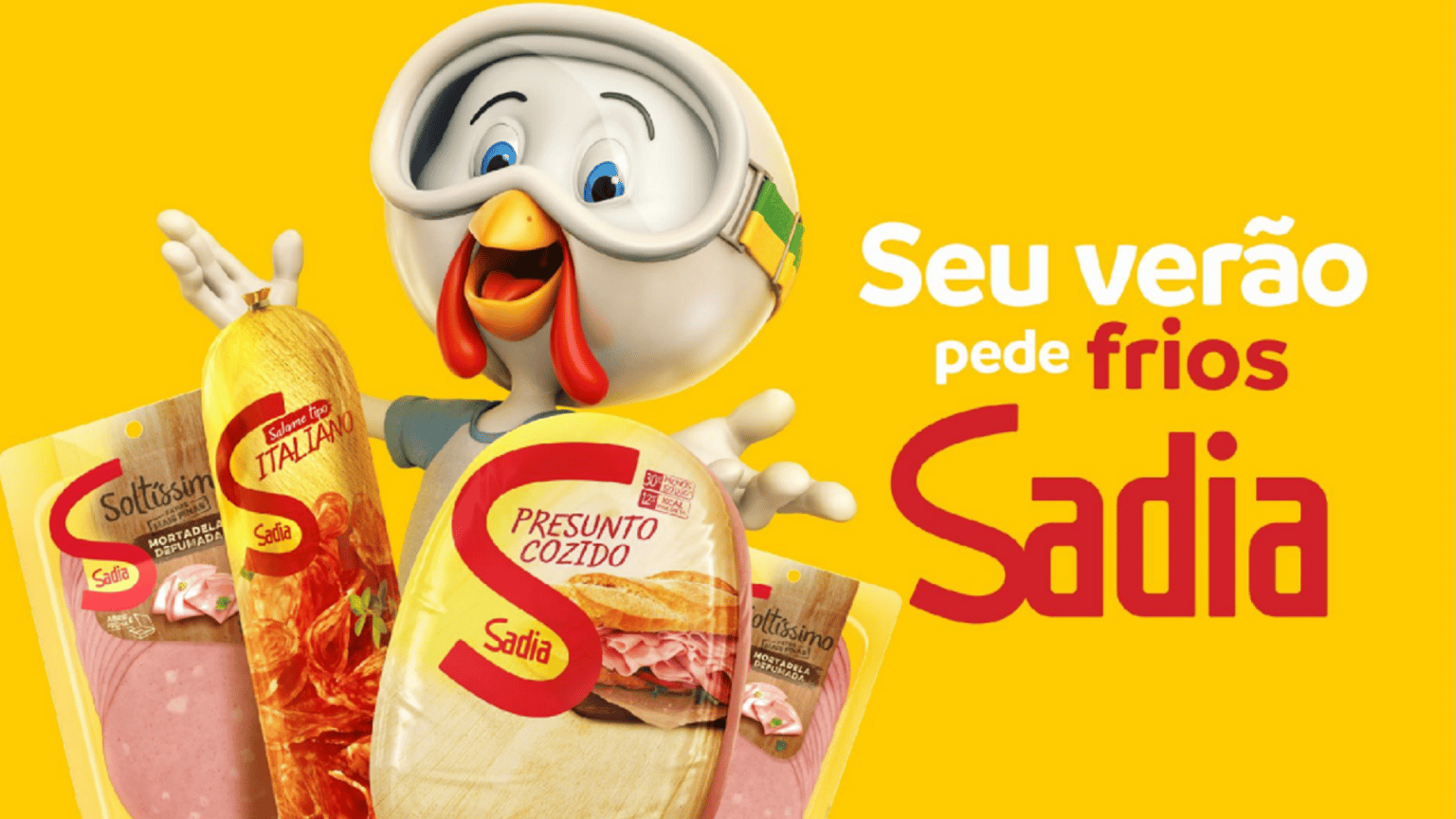 Sadia recebe a estação mais quente do ano com produtos práticos