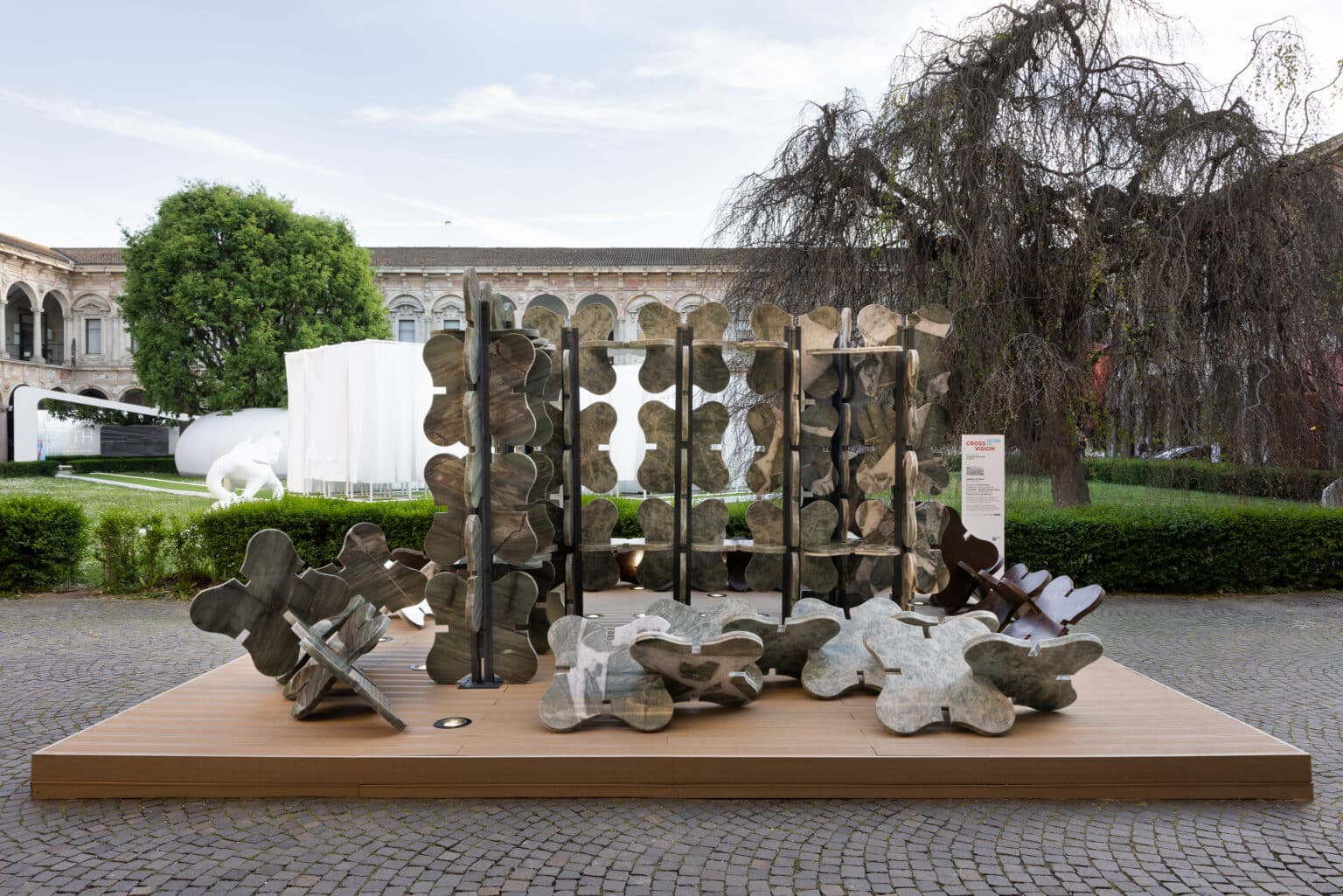 Brasil exibe 'Giardino Di Pietra' na Milan Design Week 2024