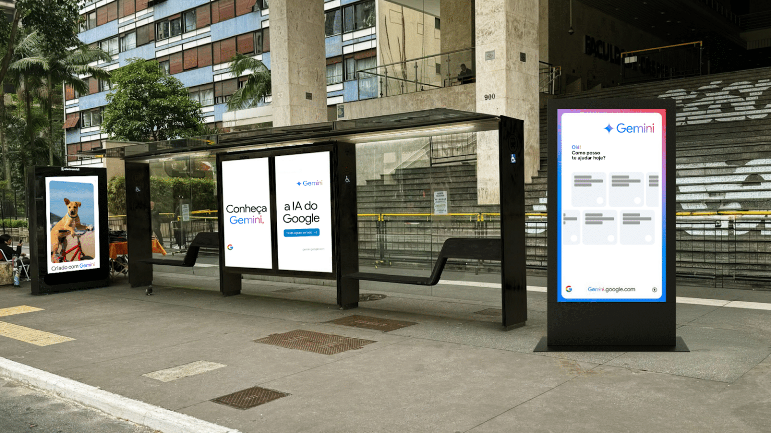 Google leva Gemini às ruas do Rio e São Paulo com campanha interativa ...