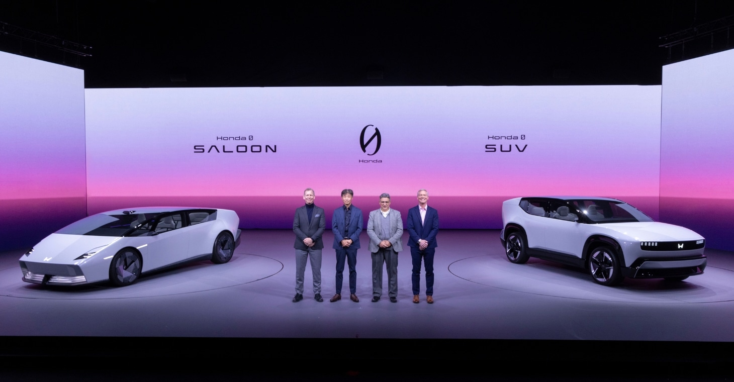 Honda revela Honda 0 Saloon e SUV, com lançamento em 2026