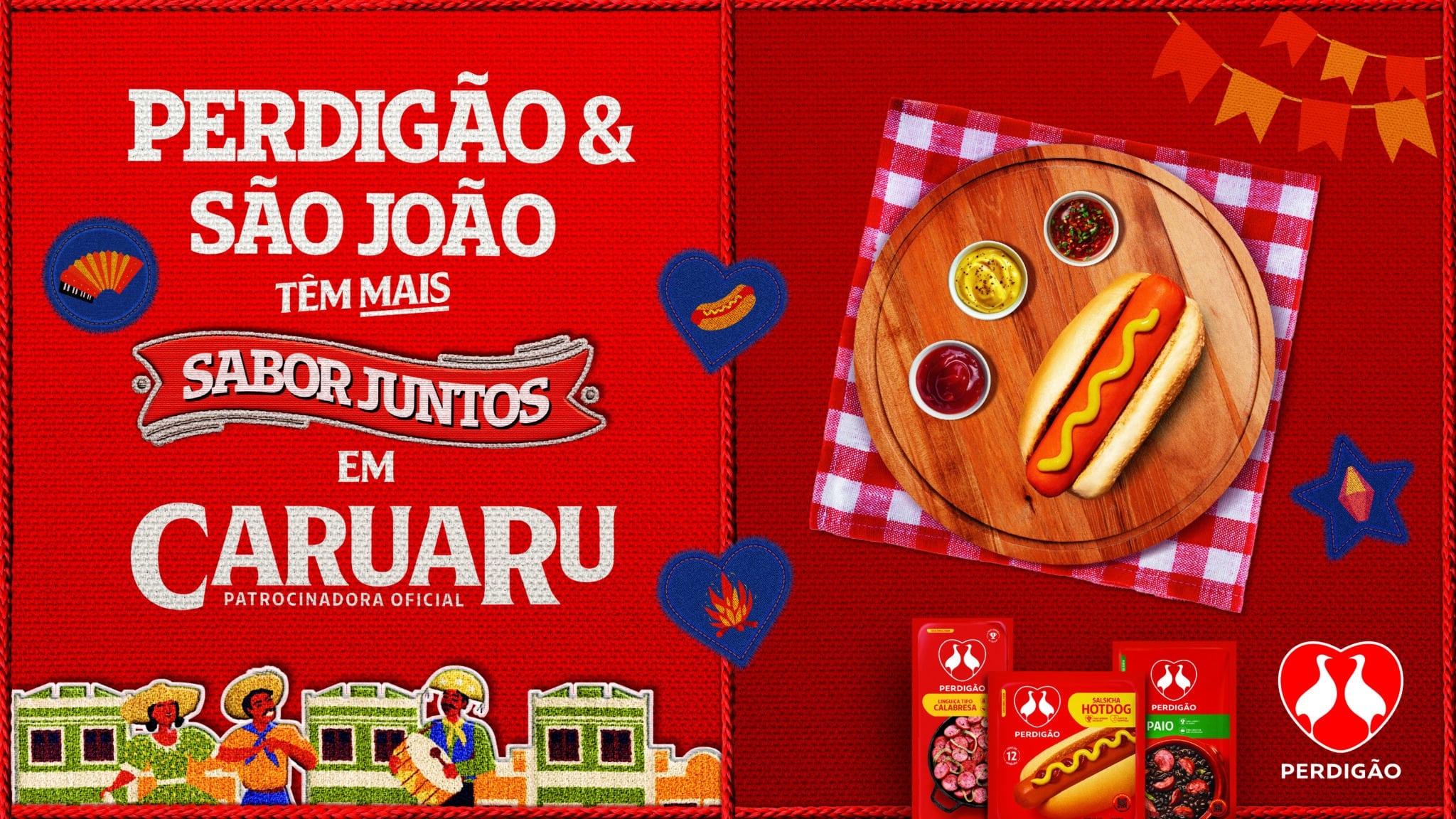 Perdigão anuncia patrocínio oficial ao São João de Caruaru