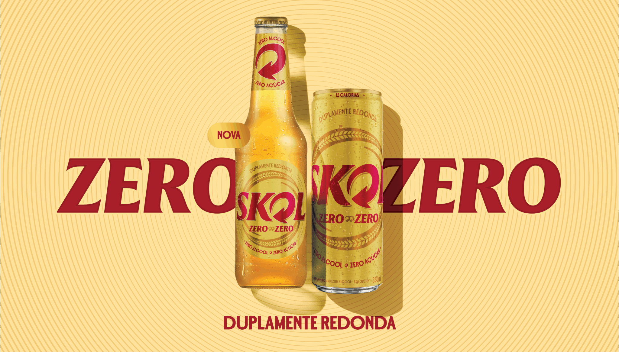 Skol Zero Zero, cerveja sem álcool e sem açúcar
