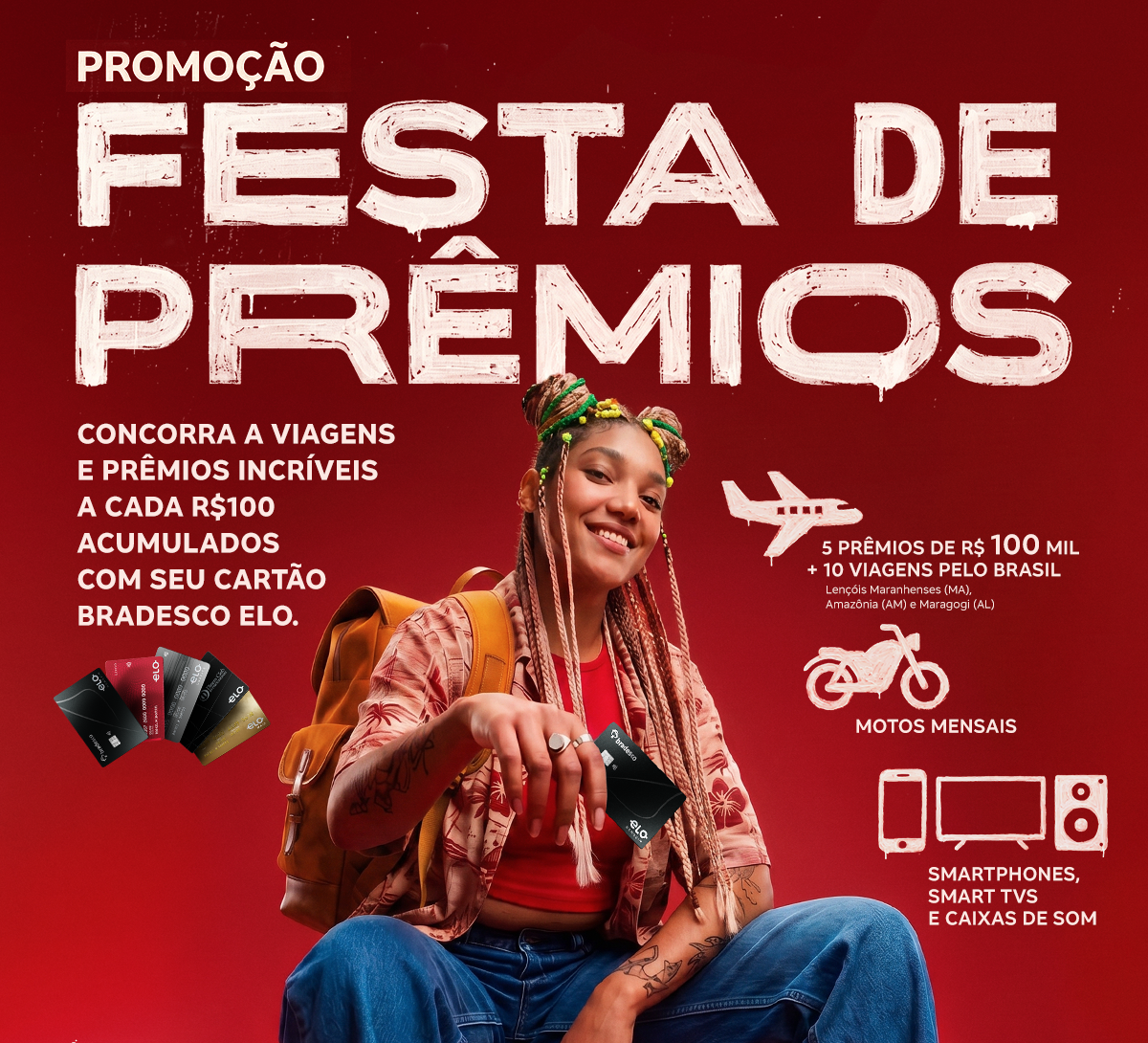 Bradesco e Elo lançam a promoção Festa de Prêmios